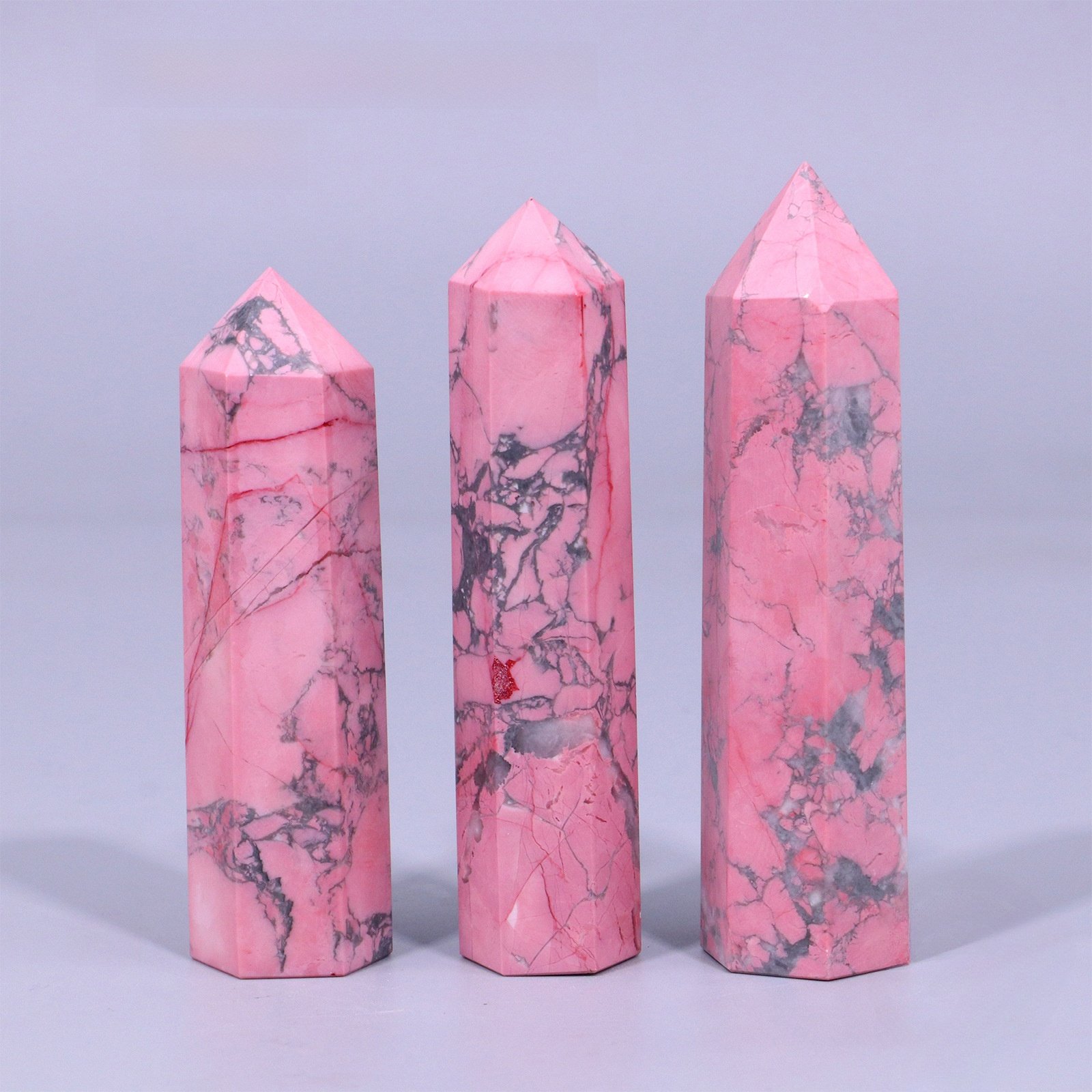 Pink Opal Healing Crystal Tower - mysticcurations.com
